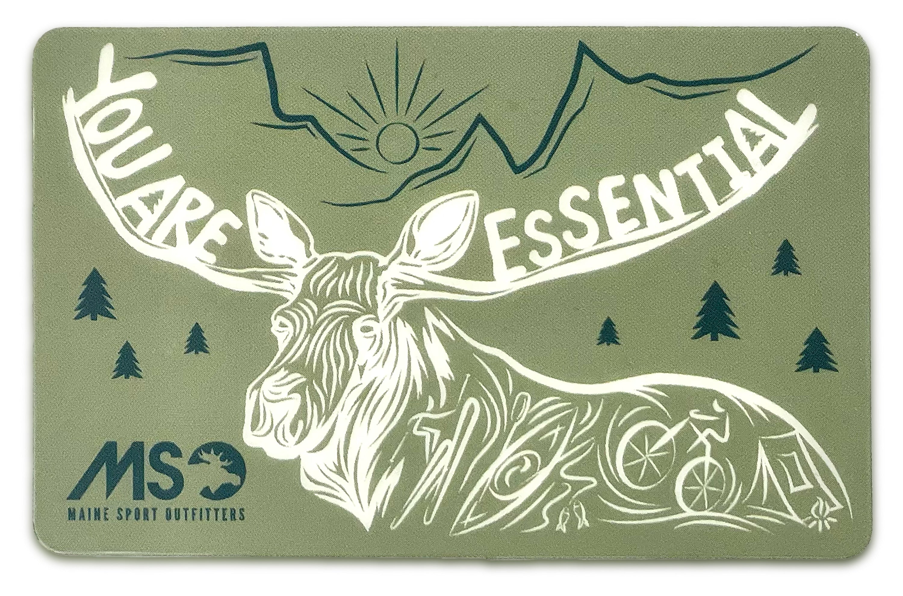 In-Store Gift Card - Maine Sport Outfitters