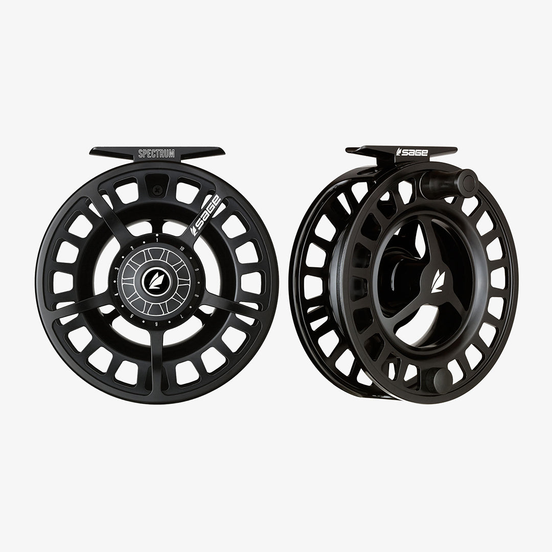 Spectrum 5/6 Reel Black - Maine Sport Outfitters